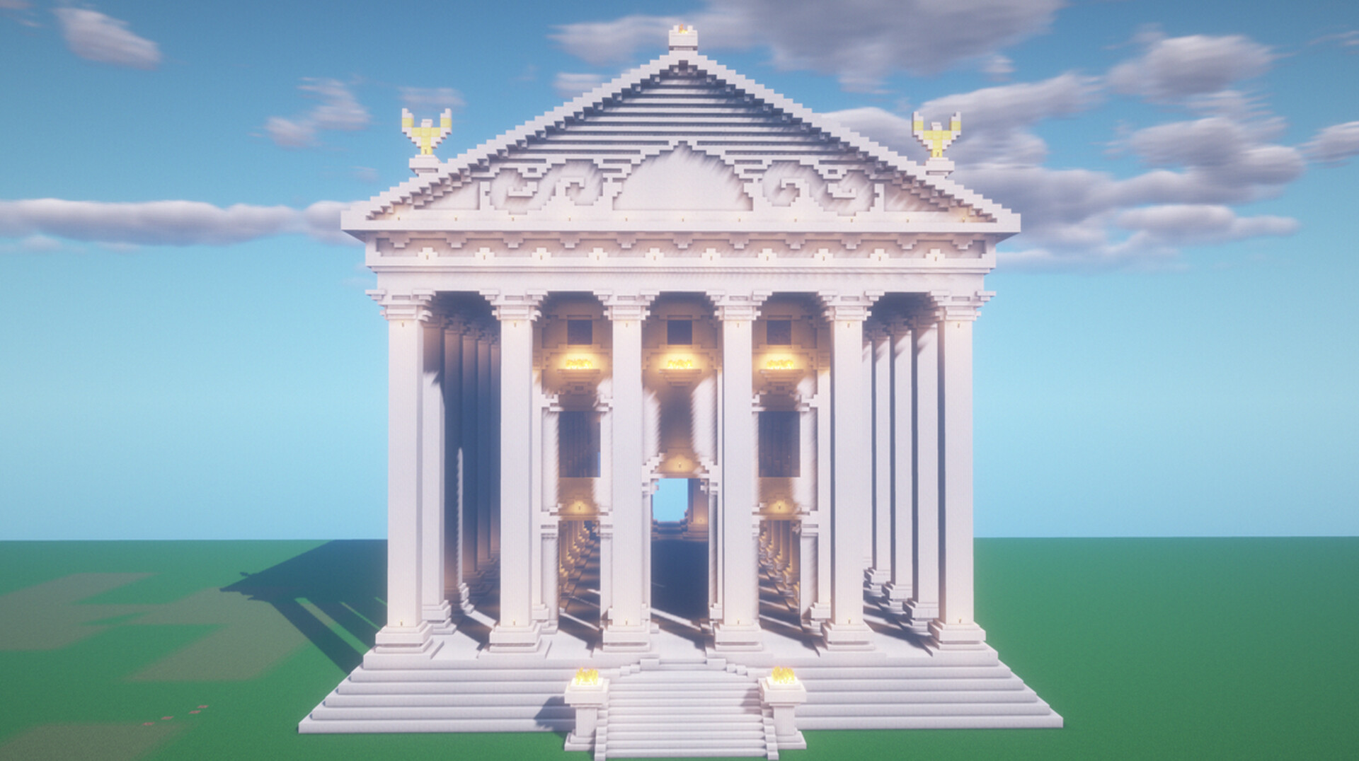 Greek Temple Minecraft Map