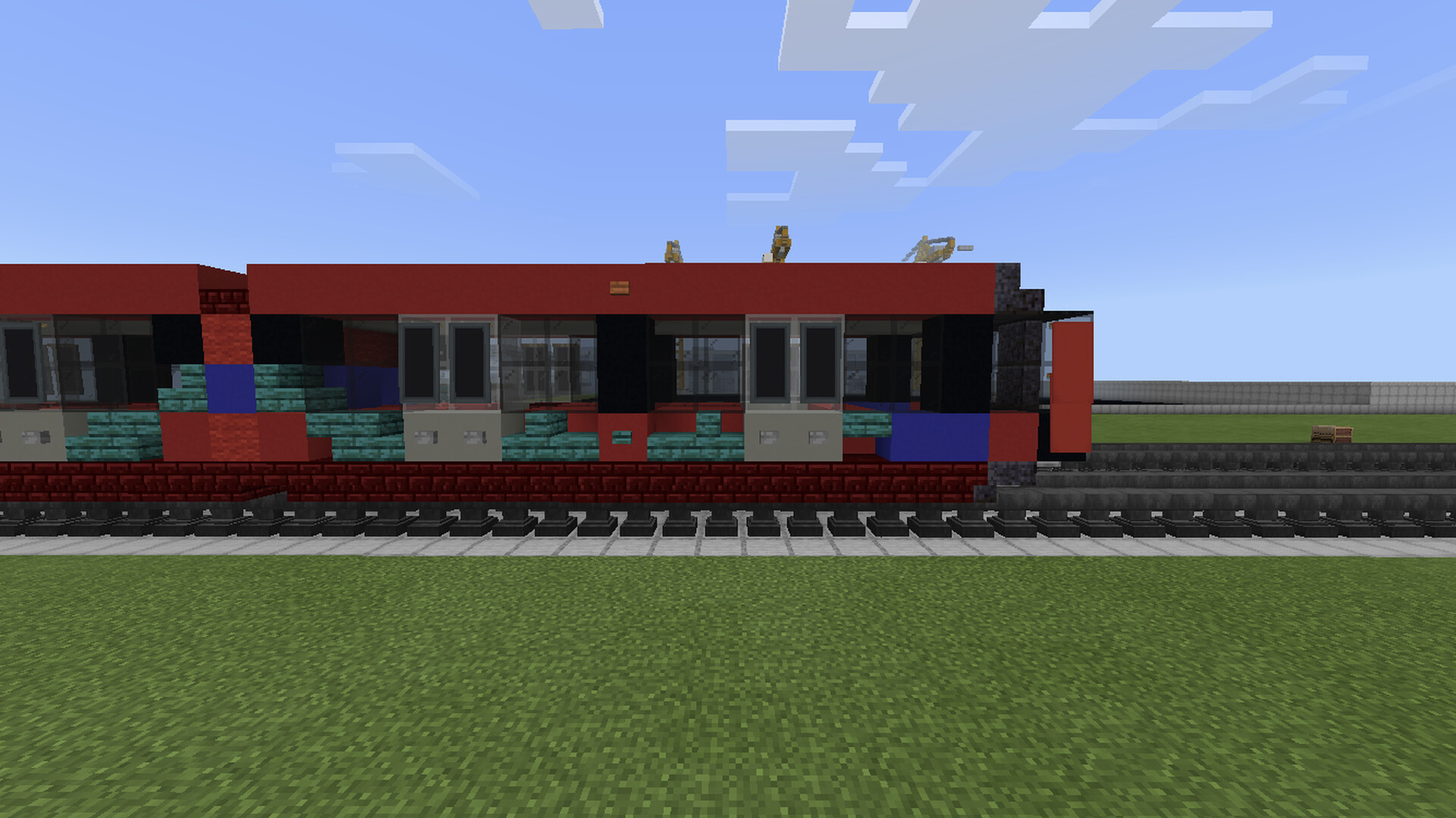 Docklands Light Railway B07 Tram, London Minecraft Map