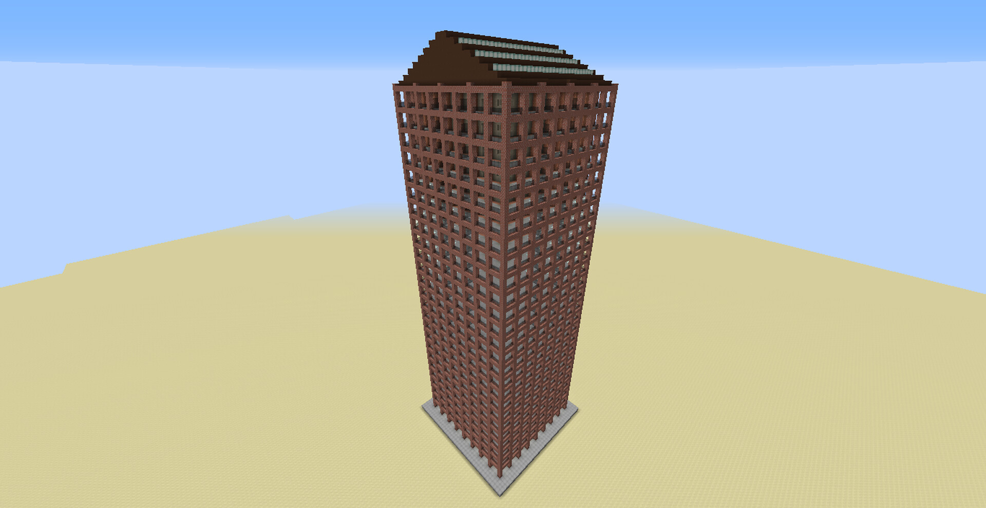 Furnished High-Rise Apartment Building 1.11.2 Minecraft Map