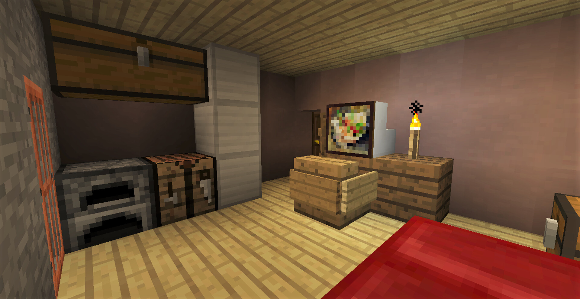 Furnished High-Rise Apartment Building 1.11.2 Minecraft Map