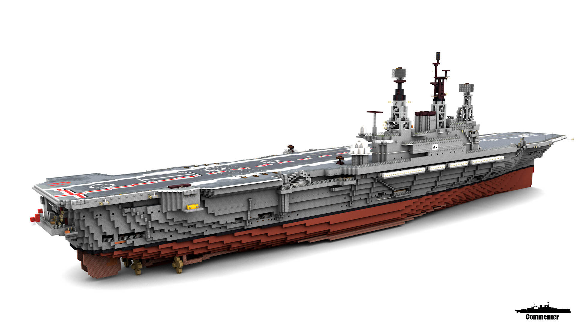 HMS Ark Royal R09 Minecraft Map