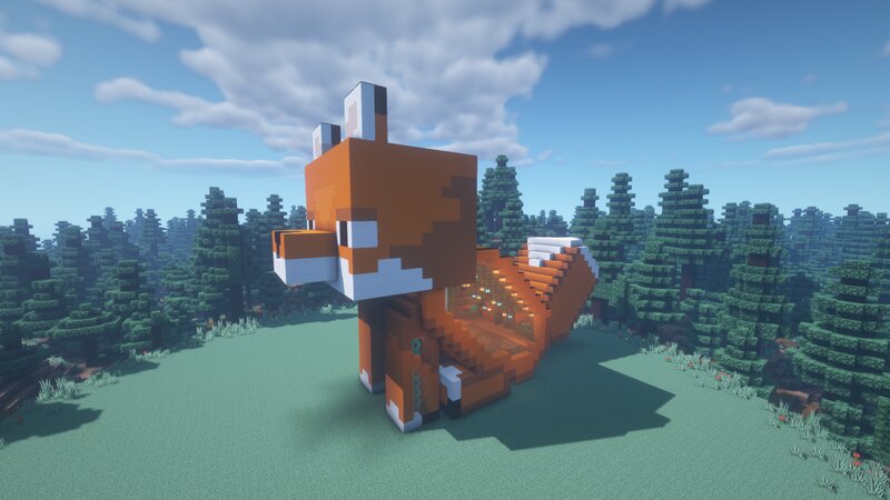 Minecraft Fox House Minecraft Map
