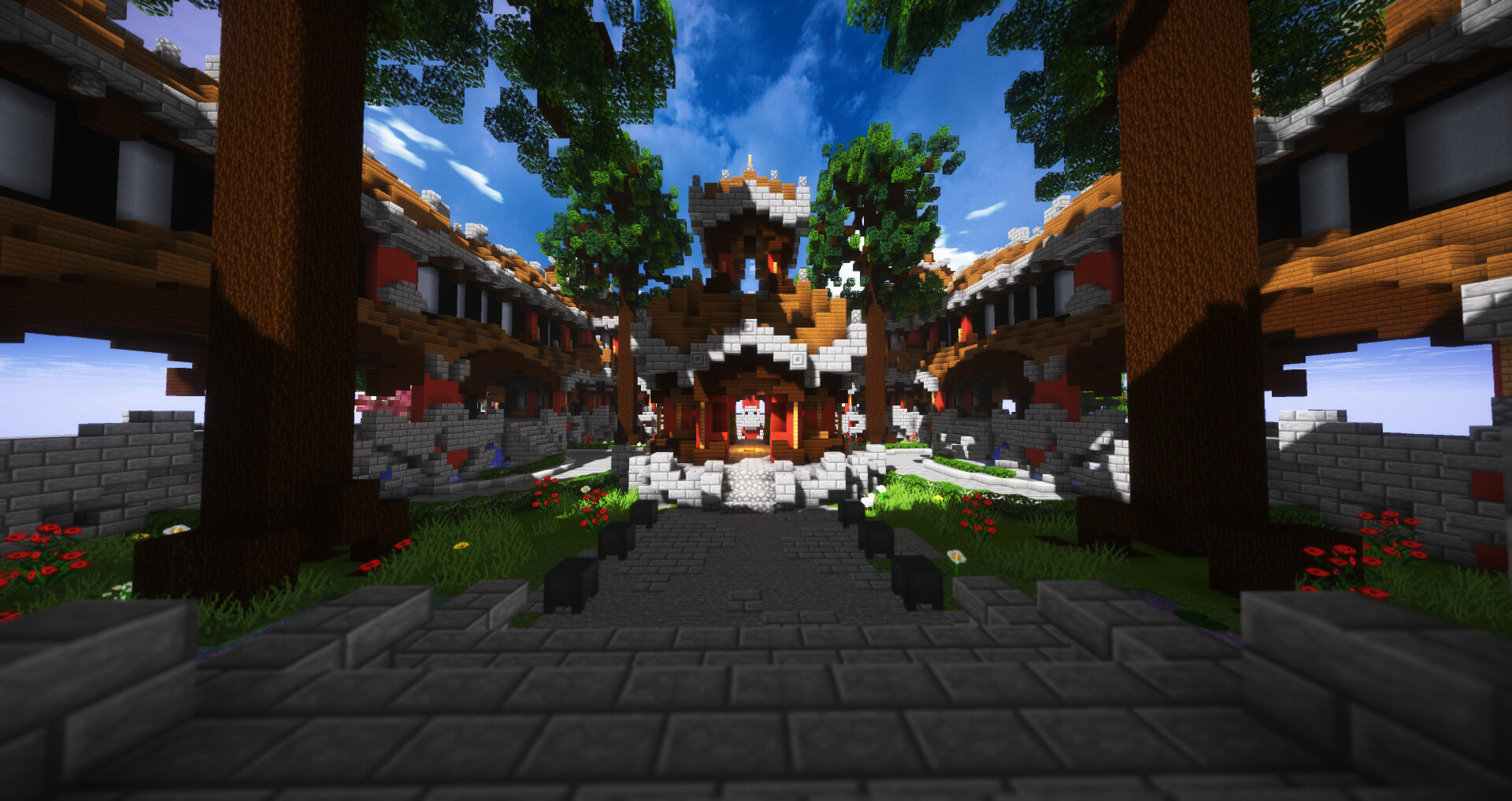 HCF Spawn - Chinese Theme Minecraft Map