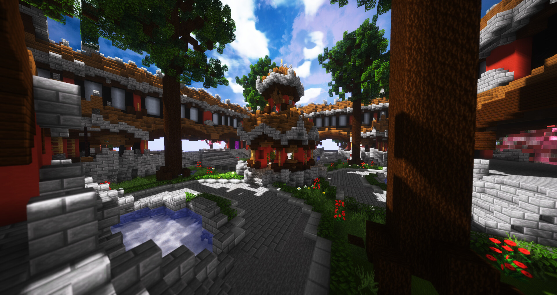 HCF Spawn - Chinese Theme Minecraft Map