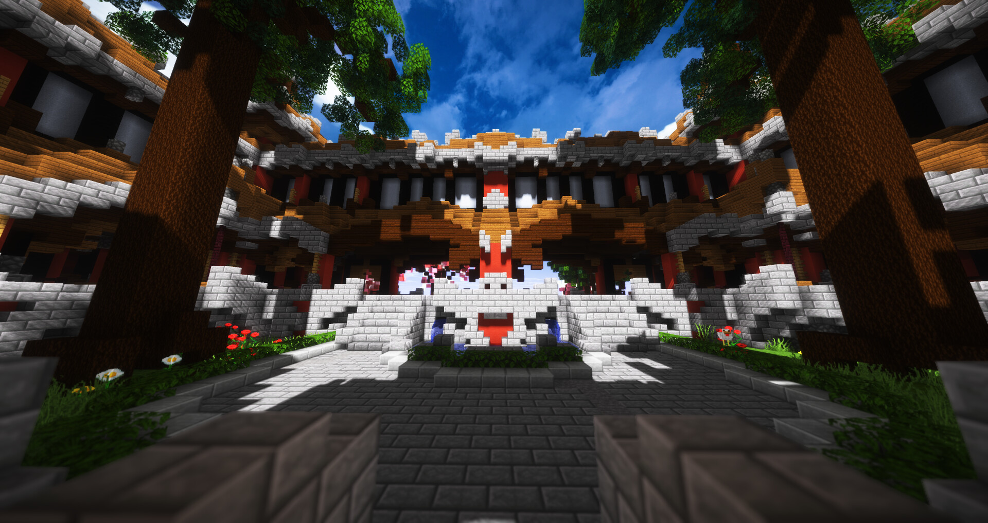 HCF Spawn - Chinese Theme Minecraft Map