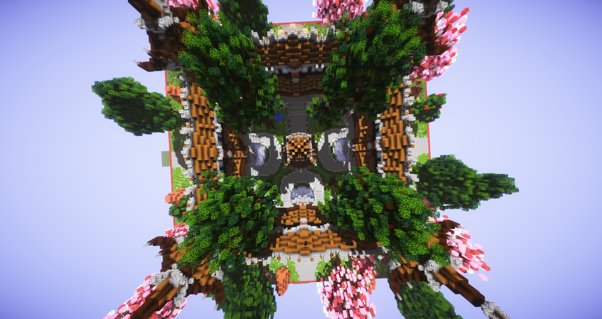 HCF Spawn - Chinese Theme Minecraft Map