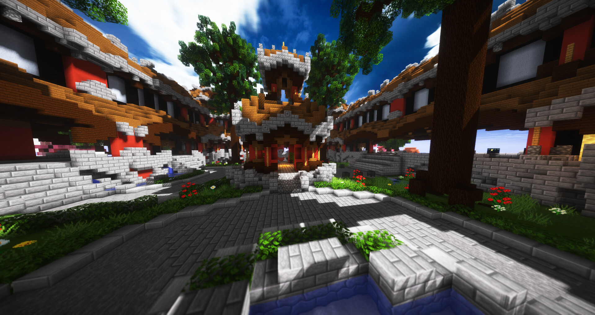 HCF Spawn - Chinese Theme Minecraft Map