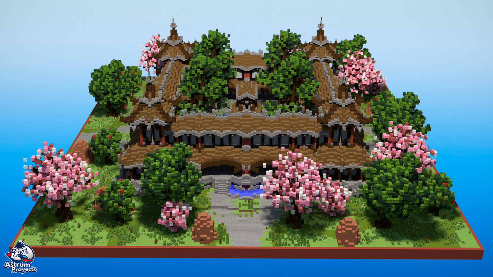 HCF Spawn - Chinese Theme Minecraft Map