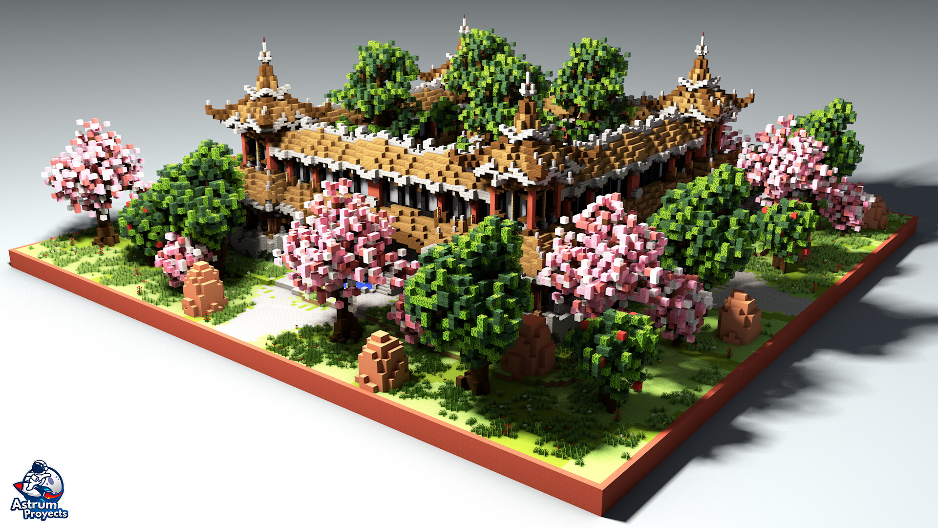 HCF Spawn - Chinese Theme Minecraft Map