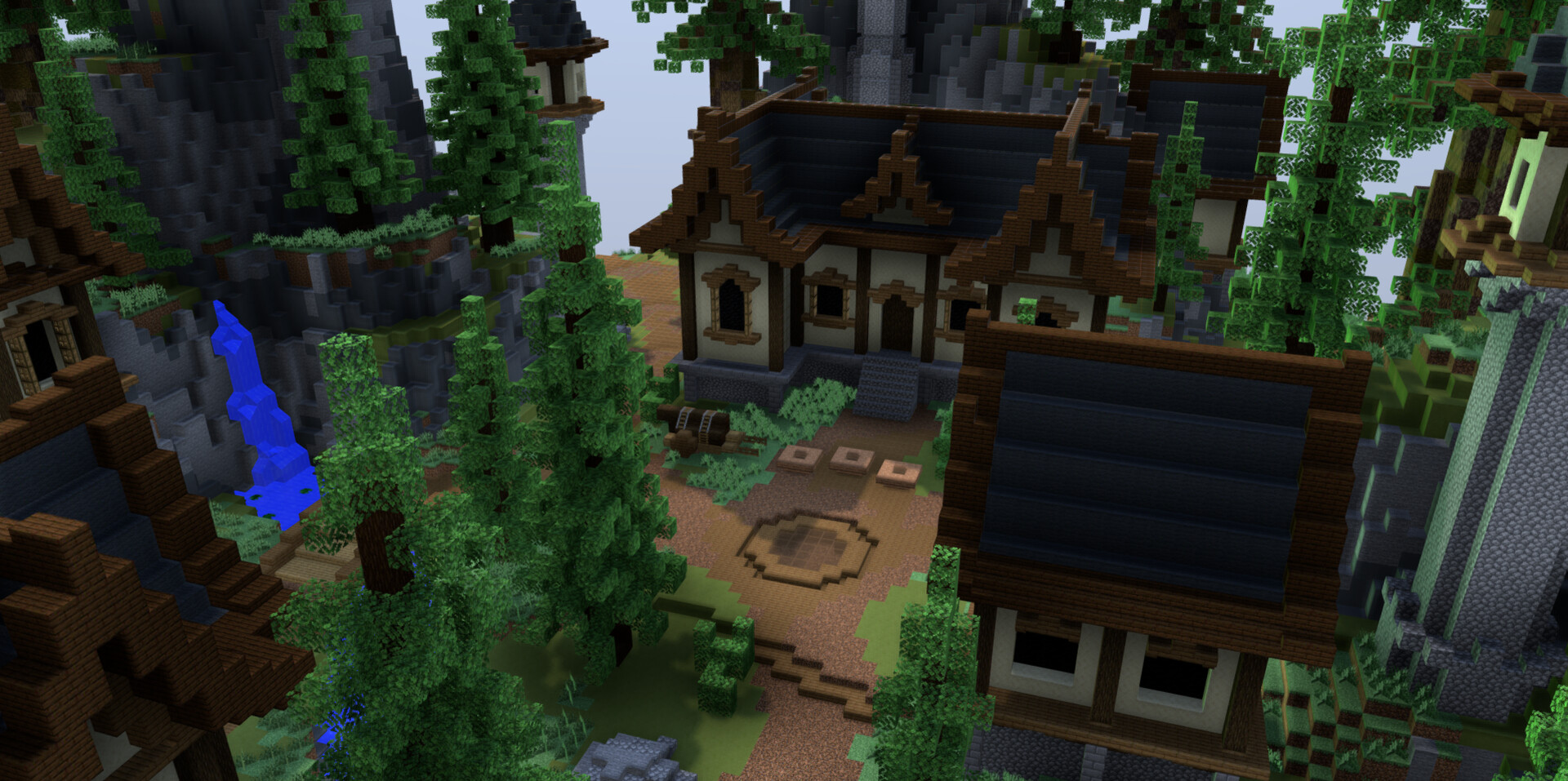 Spawn ~ The Forest Minecraft Map