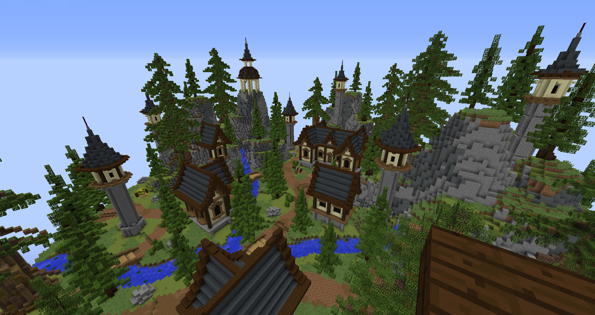 Spawn ~ The Forest Minecraft Map