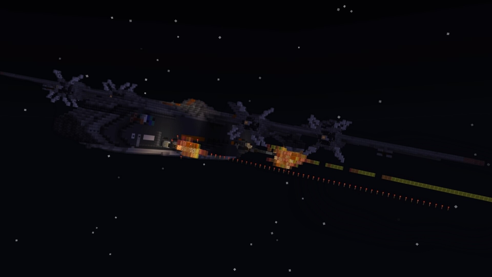 AC-203 "Hellsing" Gunship (4:1) Minecraft Map