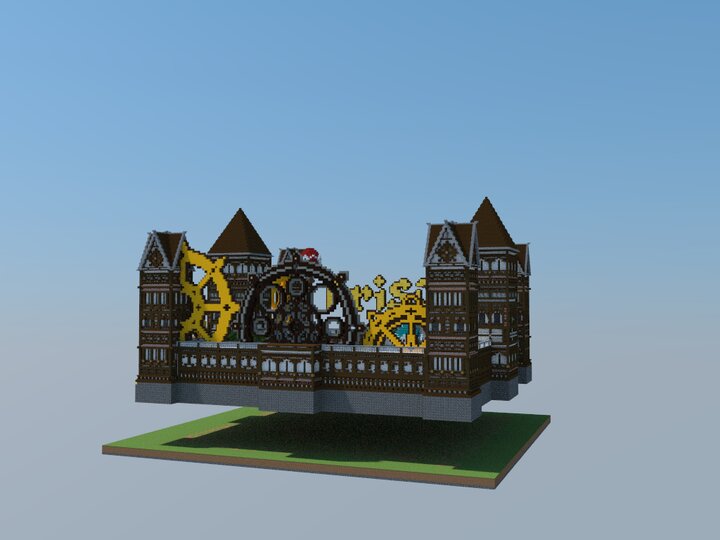 Steampunk Prison Spawn Minecraft Map
