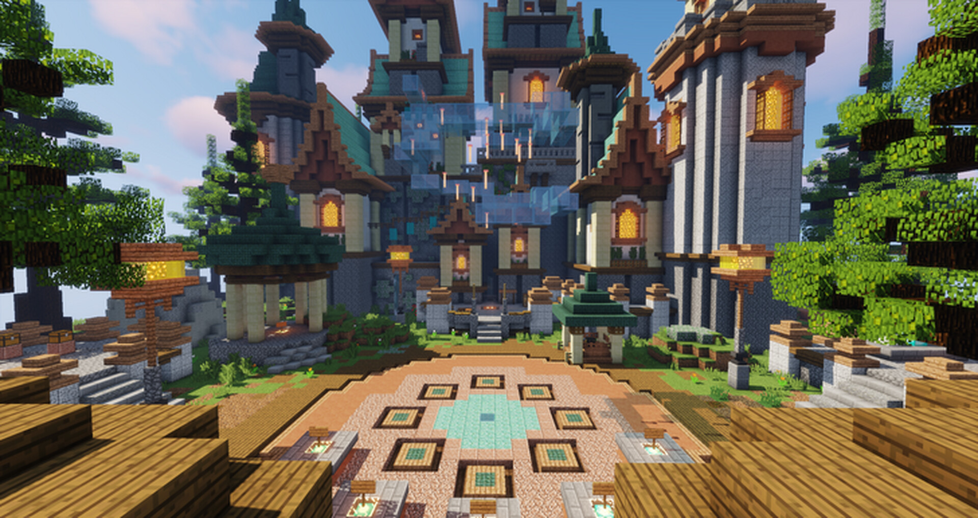 Fantasy Skyblock Spawn - By Xayden Minecraft Map