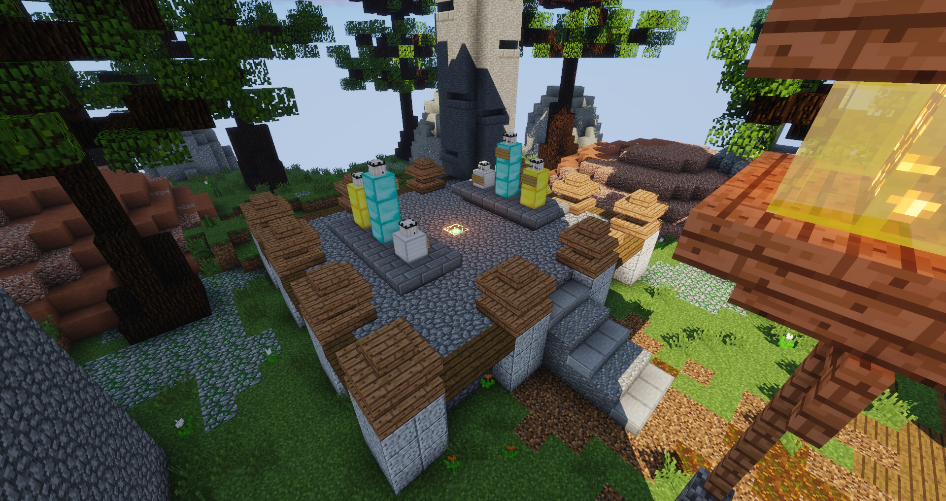 Fantasy Skyblock Spawn - By Xayden Minecraft Map