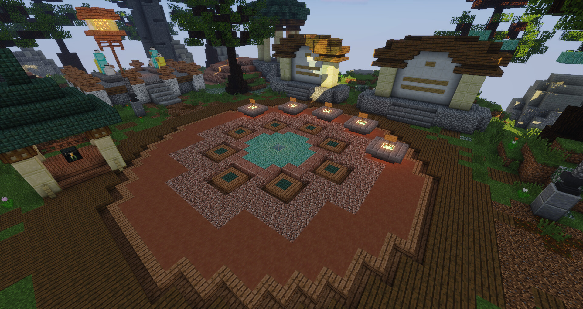 Fantasy Skyblock Spawn - By Xayden Minecraft Map