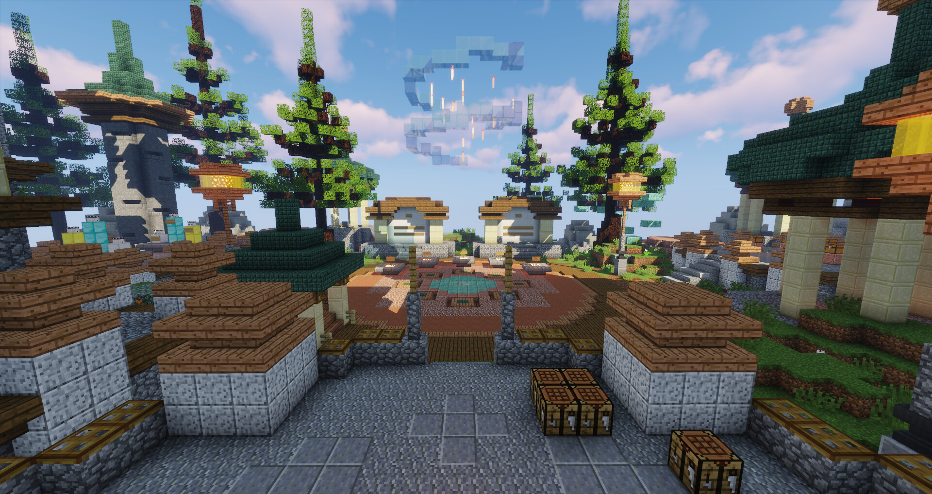 Fantasy Skyblock Spawn - By Xayden Minecraft Map