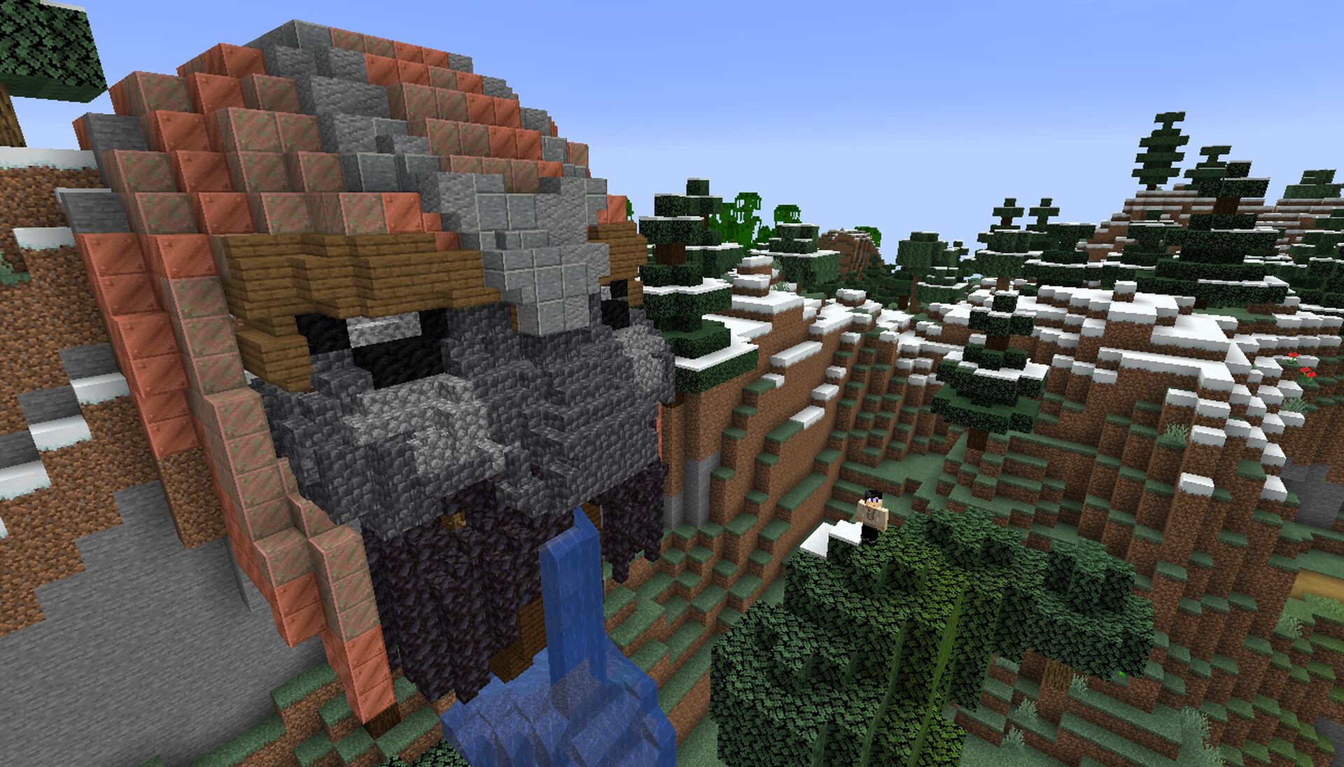 Dwarven Head Statue Design - Build Idea - [World Download] Minecraft Map
