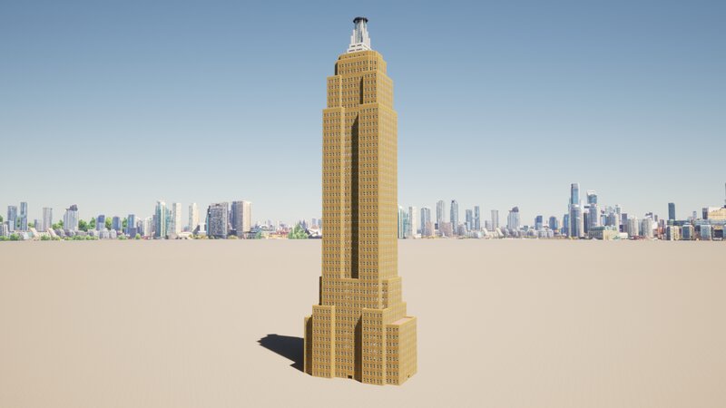 Empire State Building Minecraft Map