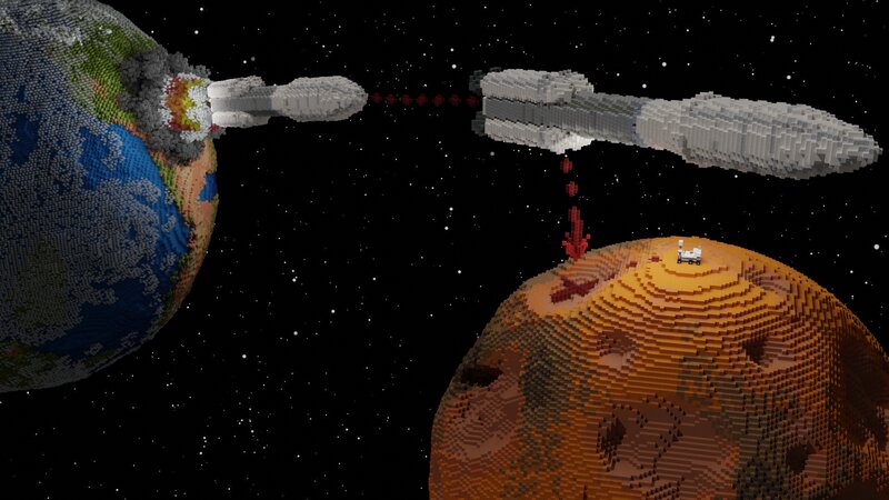 'A mission to Mars' Contest Entry (DOWNLOAD) Minecraft Map