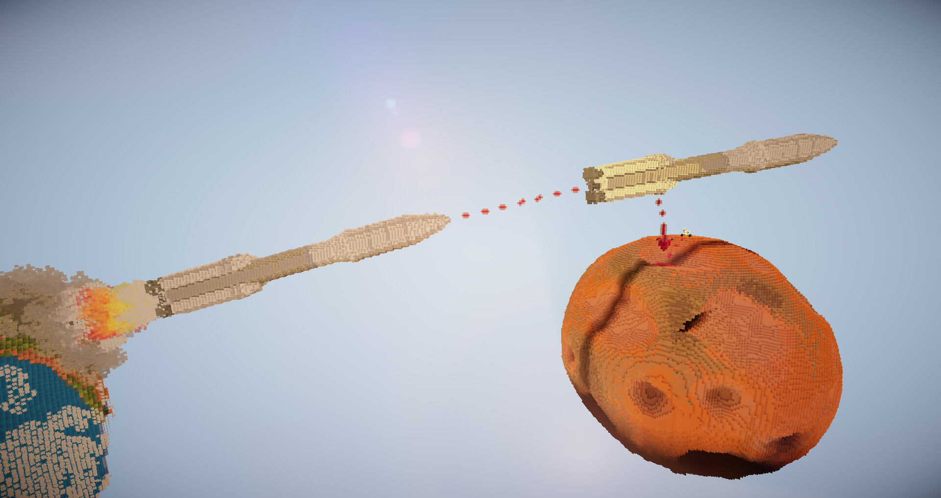 'A mission to Mars' Contest Entry (DOWNLOAD) Minecraft Map