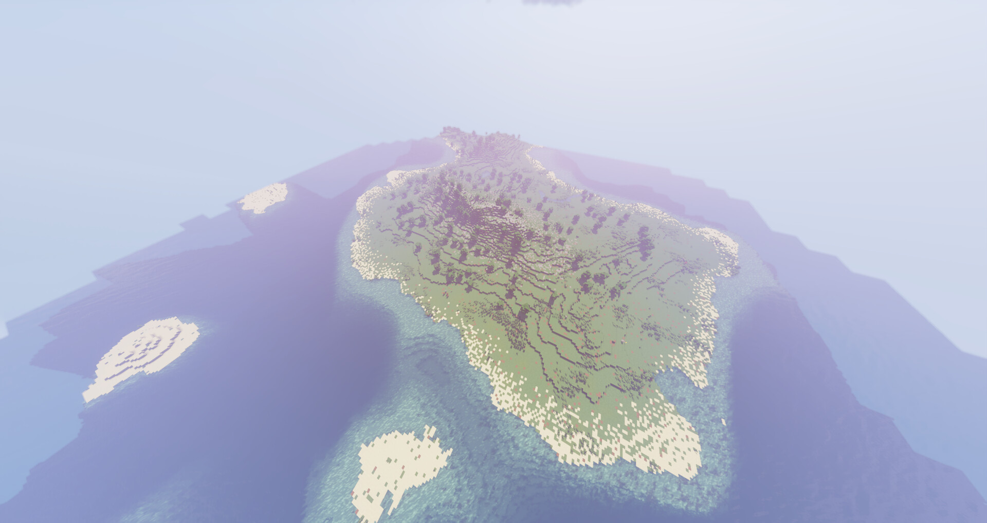 Fantasy I - 2k by 2k Minecraft Map