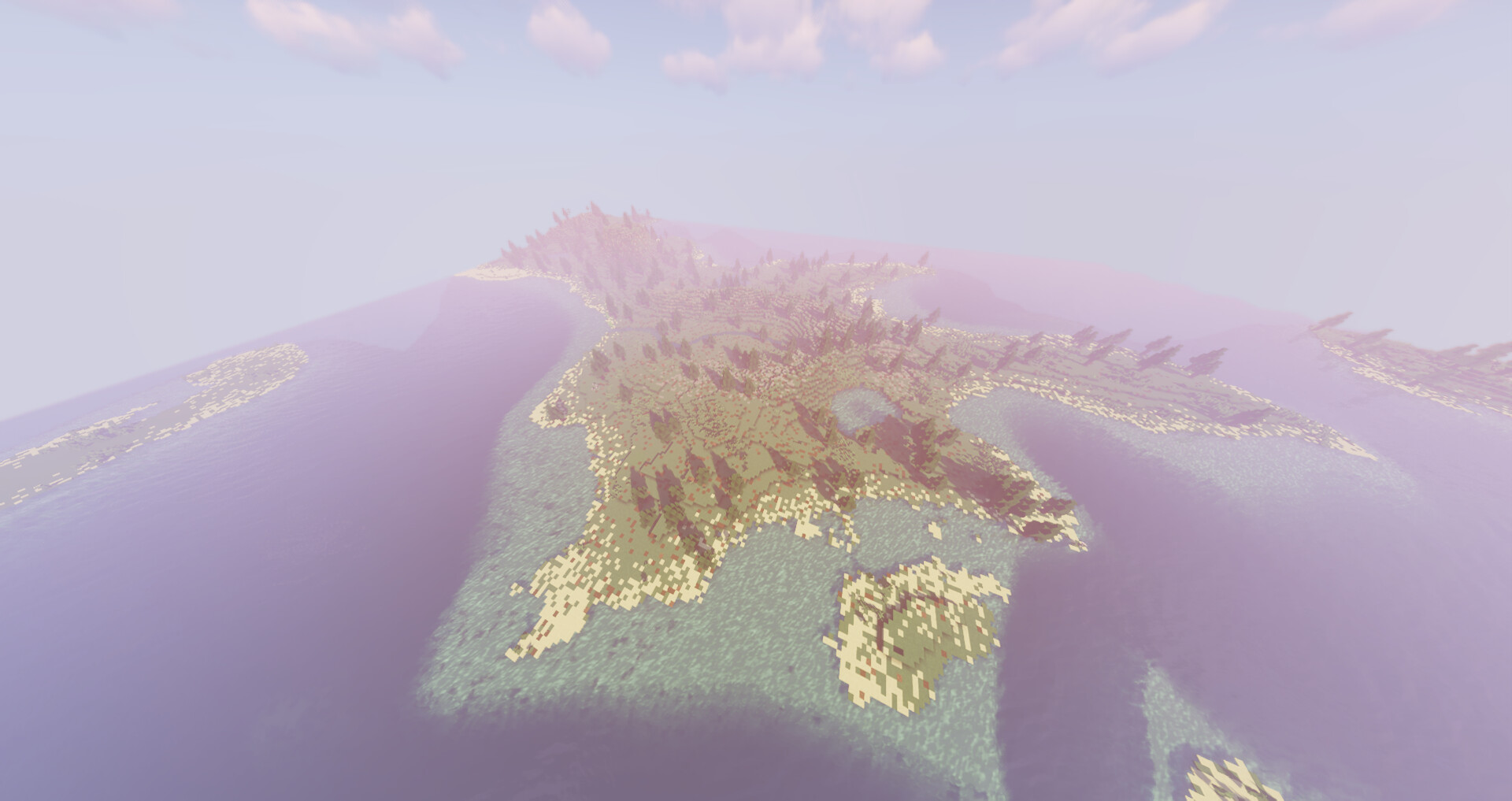 Fantasy I - 2k by 2k Minecraft Map