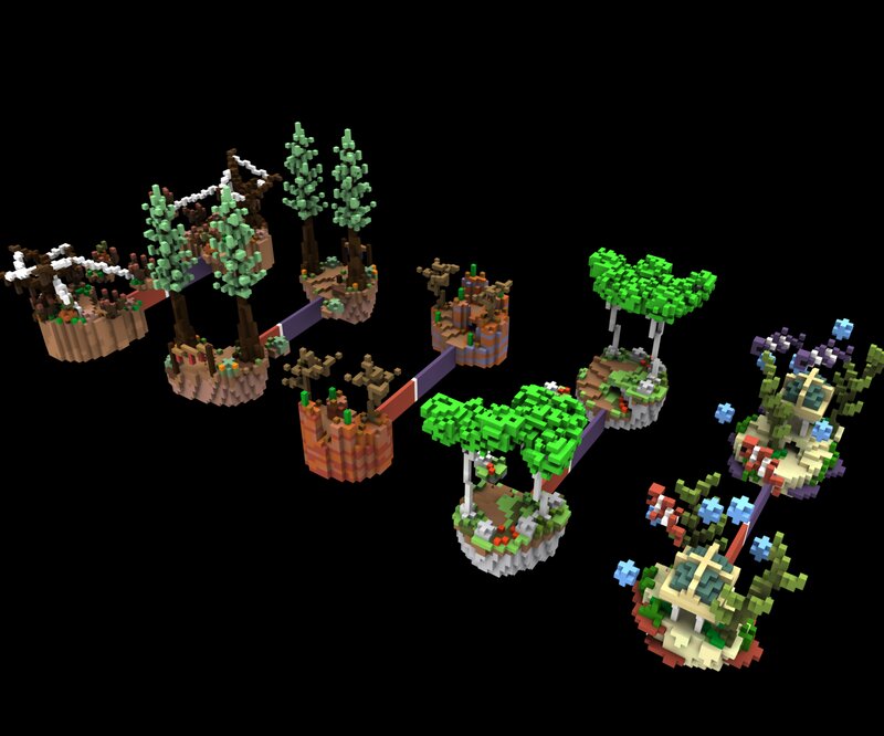 5 Bridge Map Pack Minecraft Map