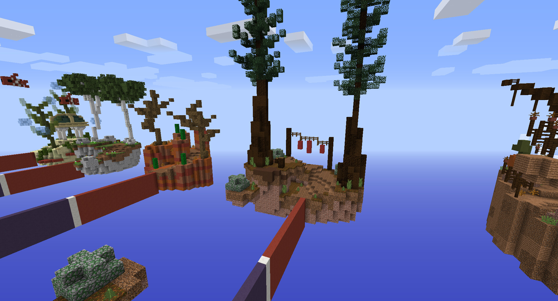 5 Bridge Map Pack Minecraft Map