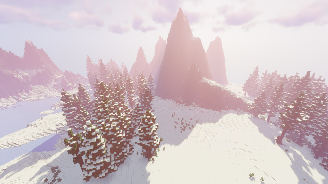 Forests in the Snow [DOWNLOAD] Minecraft Map