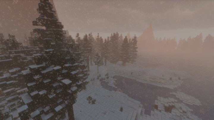 Forests in the Snow [DOWNLOAD] Minecraft Map