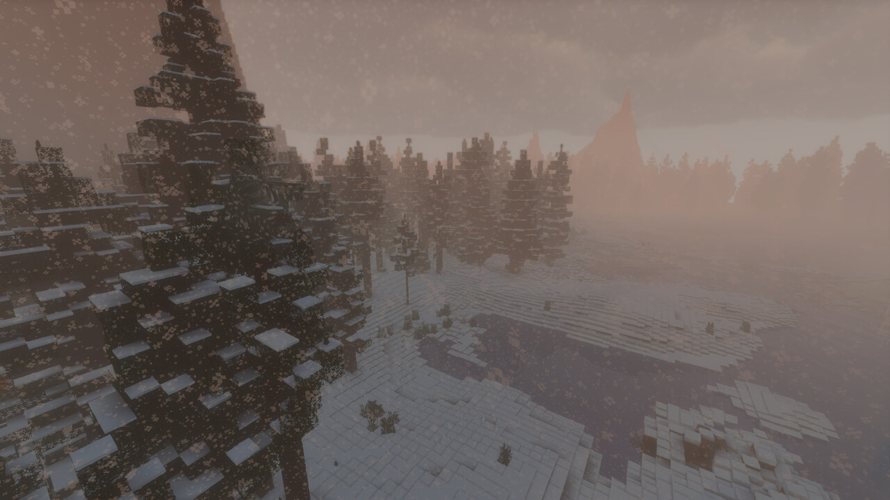 Forests in the Snow [DOWNLOAD] Minecraft Map