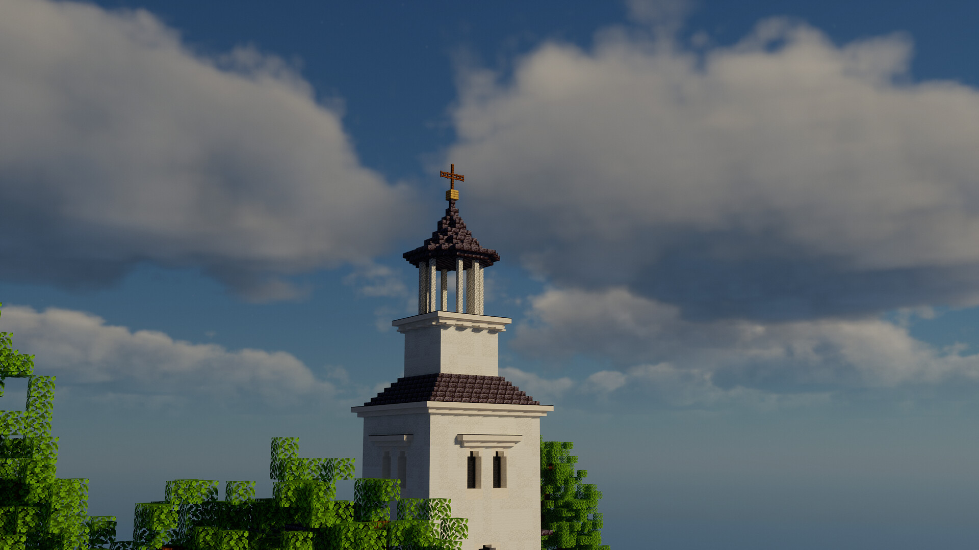Swedish Countryside Church + Cinematic video Minecraft Map