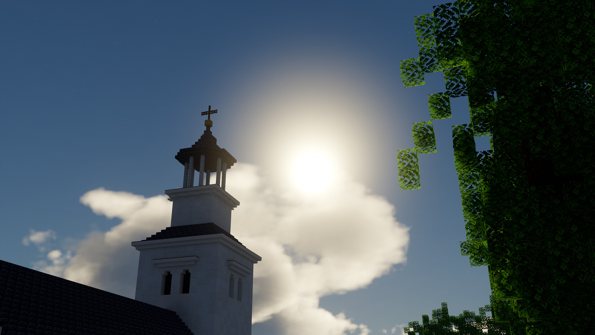 Swedish Countryside Church + Cinematic video Minecraft Map