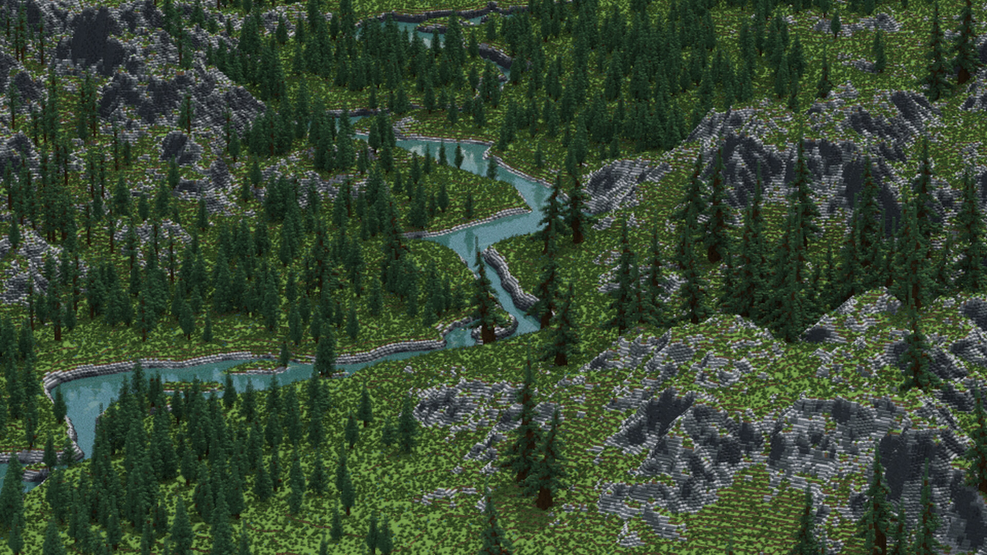 River Valley Minecraft Map