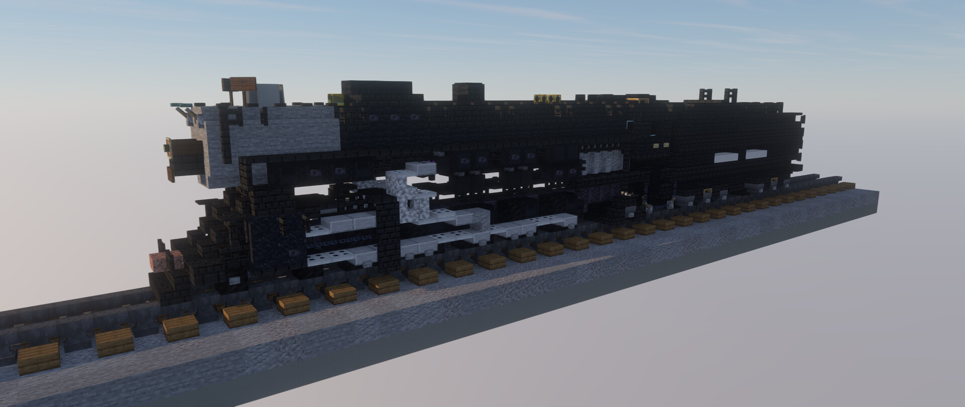 FFT-1 Class Steam Locomotive 4-10-2 #5095 1.5:1 Scale Minecraft Map