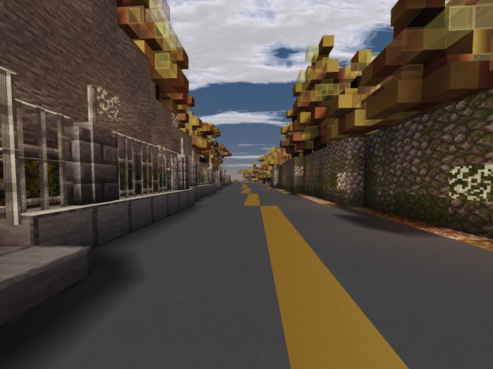 Initial D MOUNT AKAGI Ice Boat Racing Course Minecraft Map