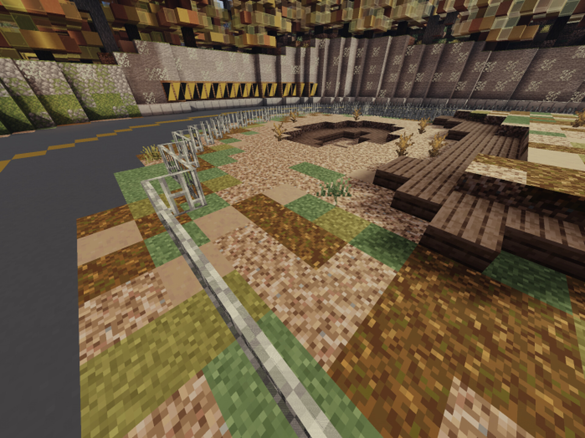 Initial D MOUNT AKAGI Ice Boat Racing Course Minecraft Map