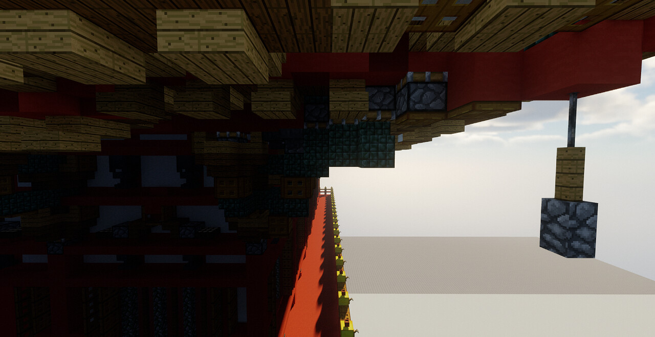 Chinese architecture 05 : Preview and details display Minecraft Map