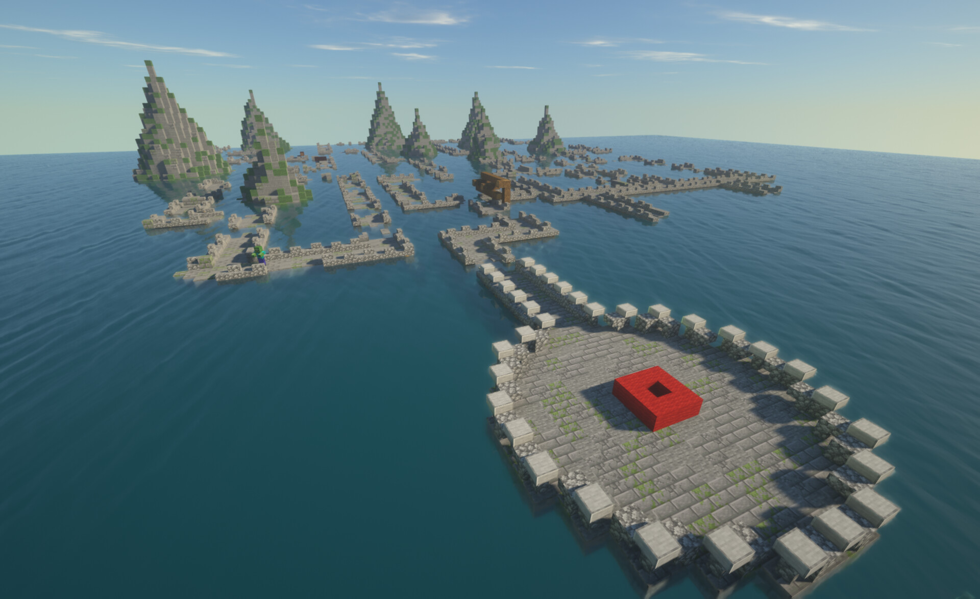 Ancient Ruin Temple Run Minecraft Map