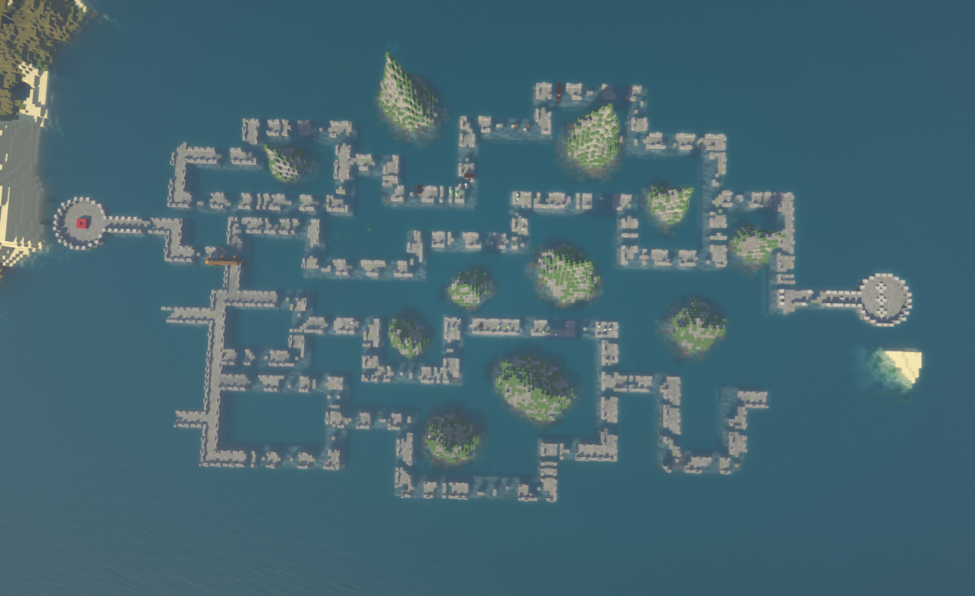 Ancient Ruin Temple Run Minecraft Map