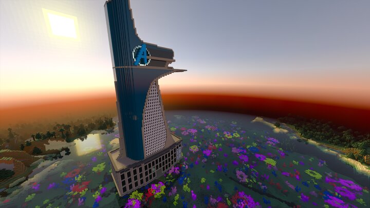 Avengers Tower (Starky Version) Minecraft Map