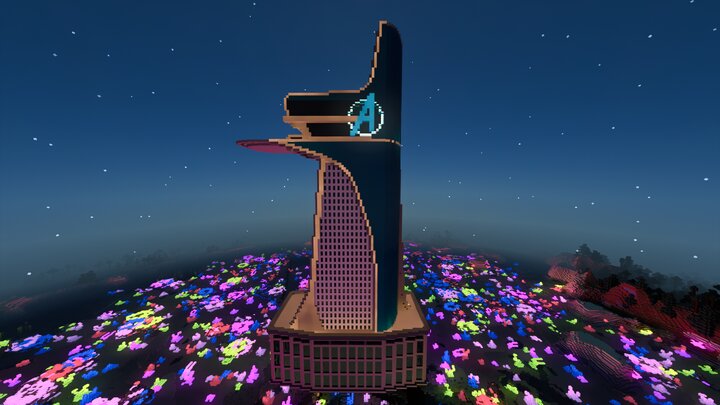 Avengers Tower (Starky Version) Minecraft Map