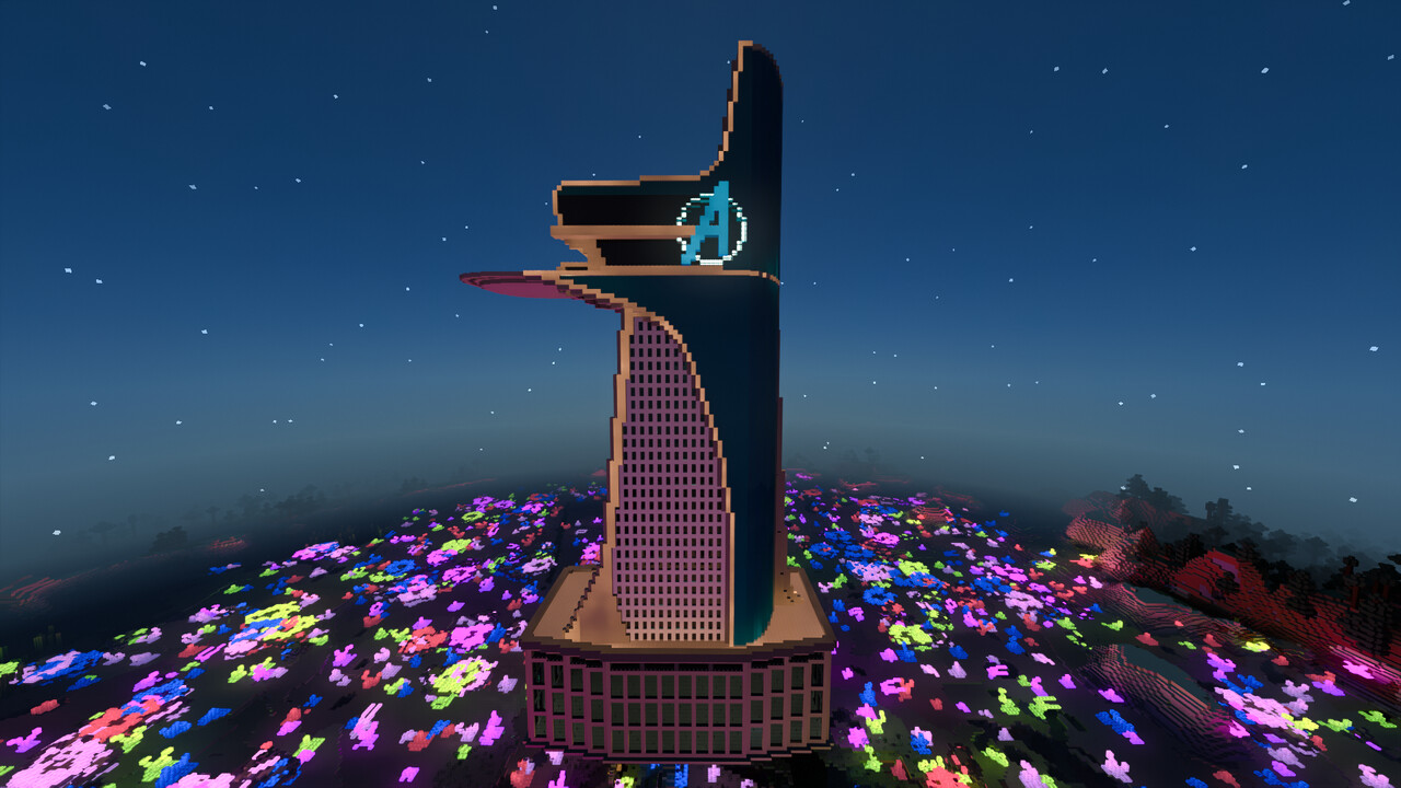 Avengers Tower (Starky Version) Minecraft Map