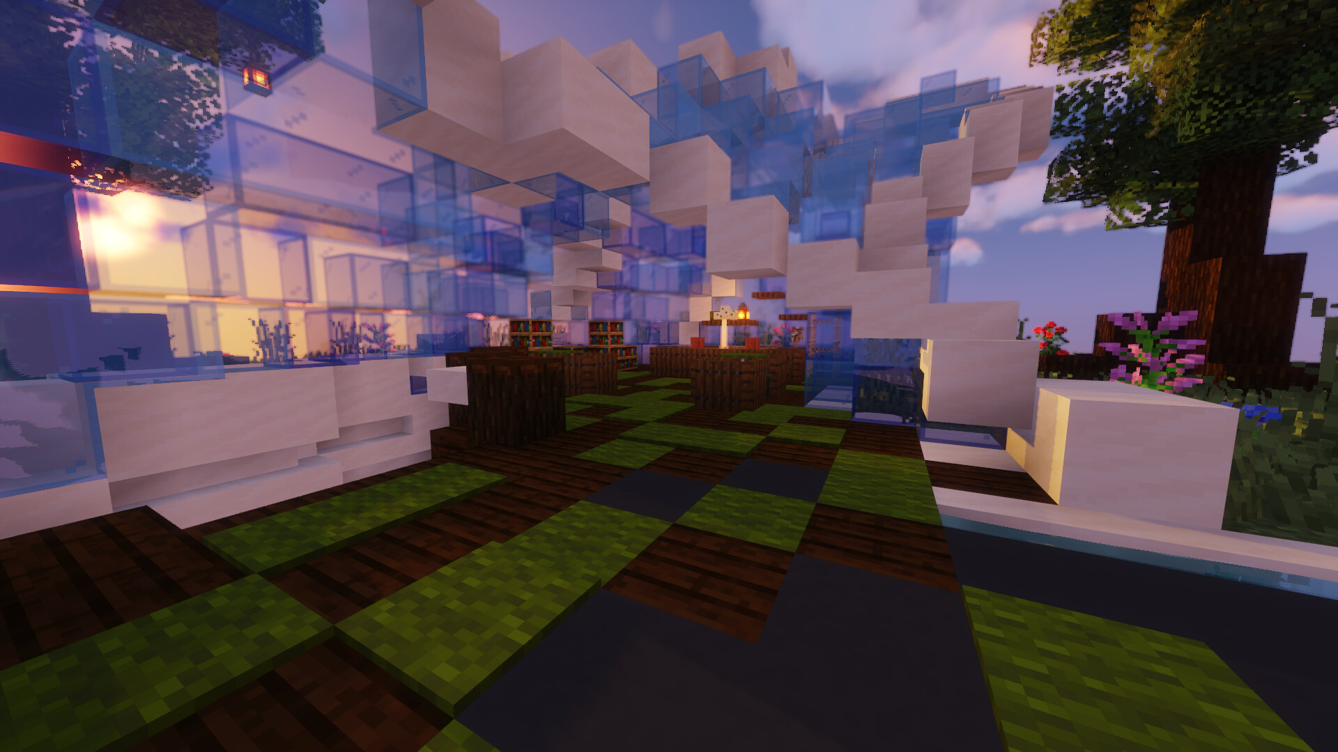 FuturisticTrainStation Minecraft Map