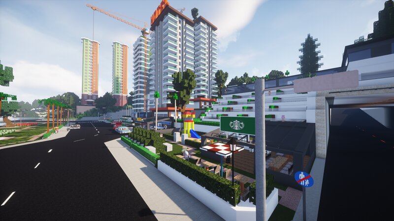 Minecraft Modern City Minecraft Map