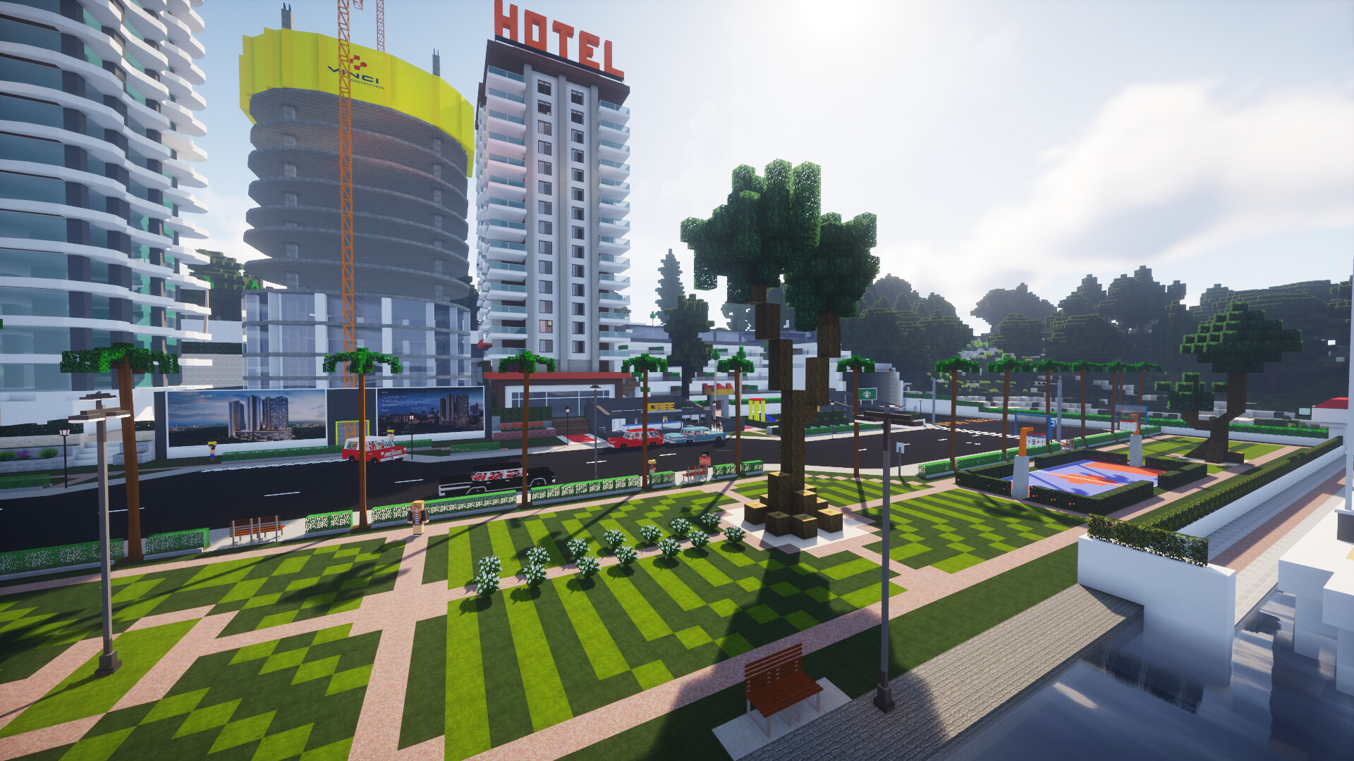 Minecraft Modern City Minecraft Map