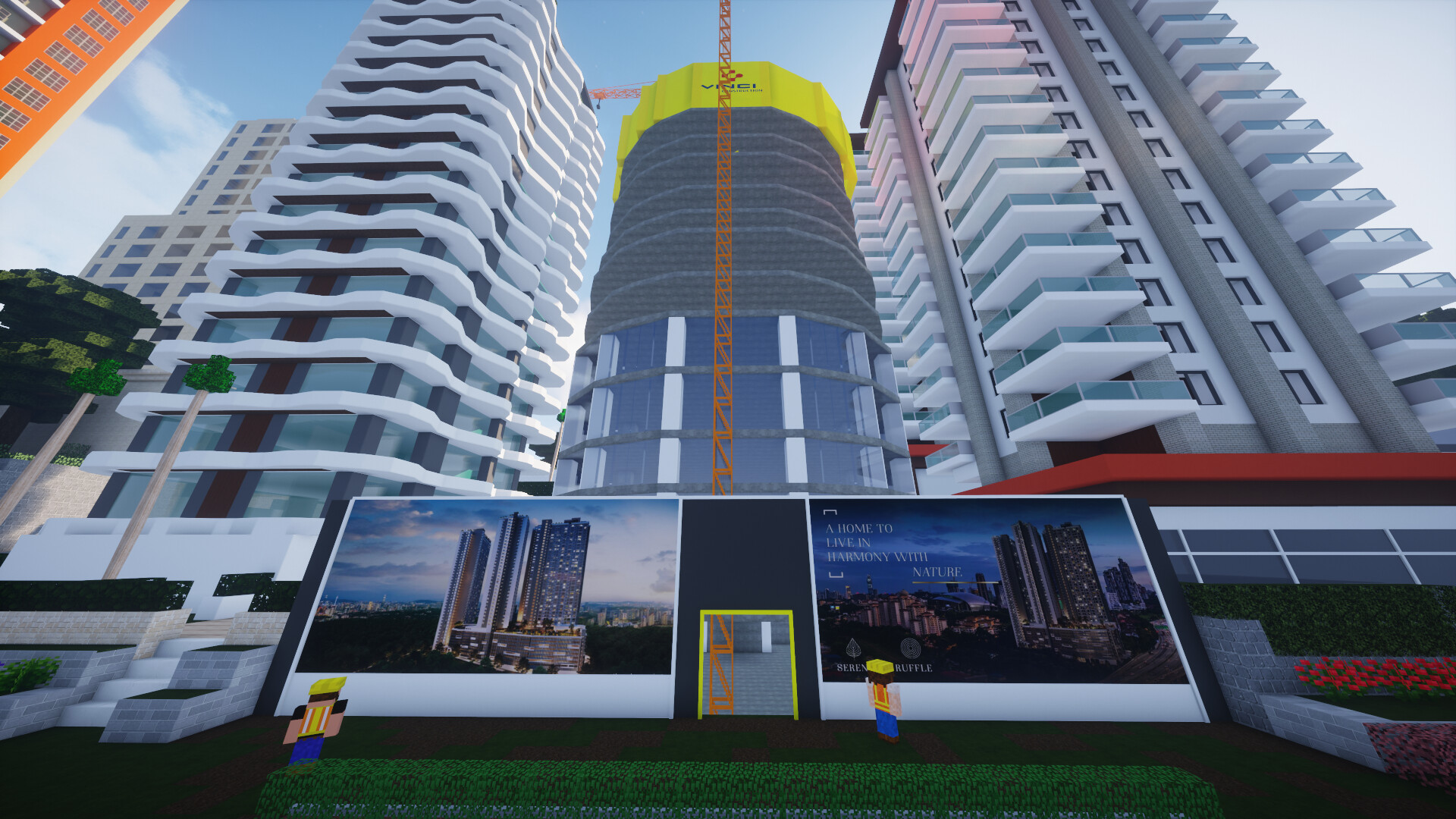 Minecraft Modern City Minecraft Map