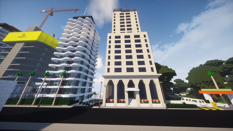 Minecraft Modern City Minecraft Map