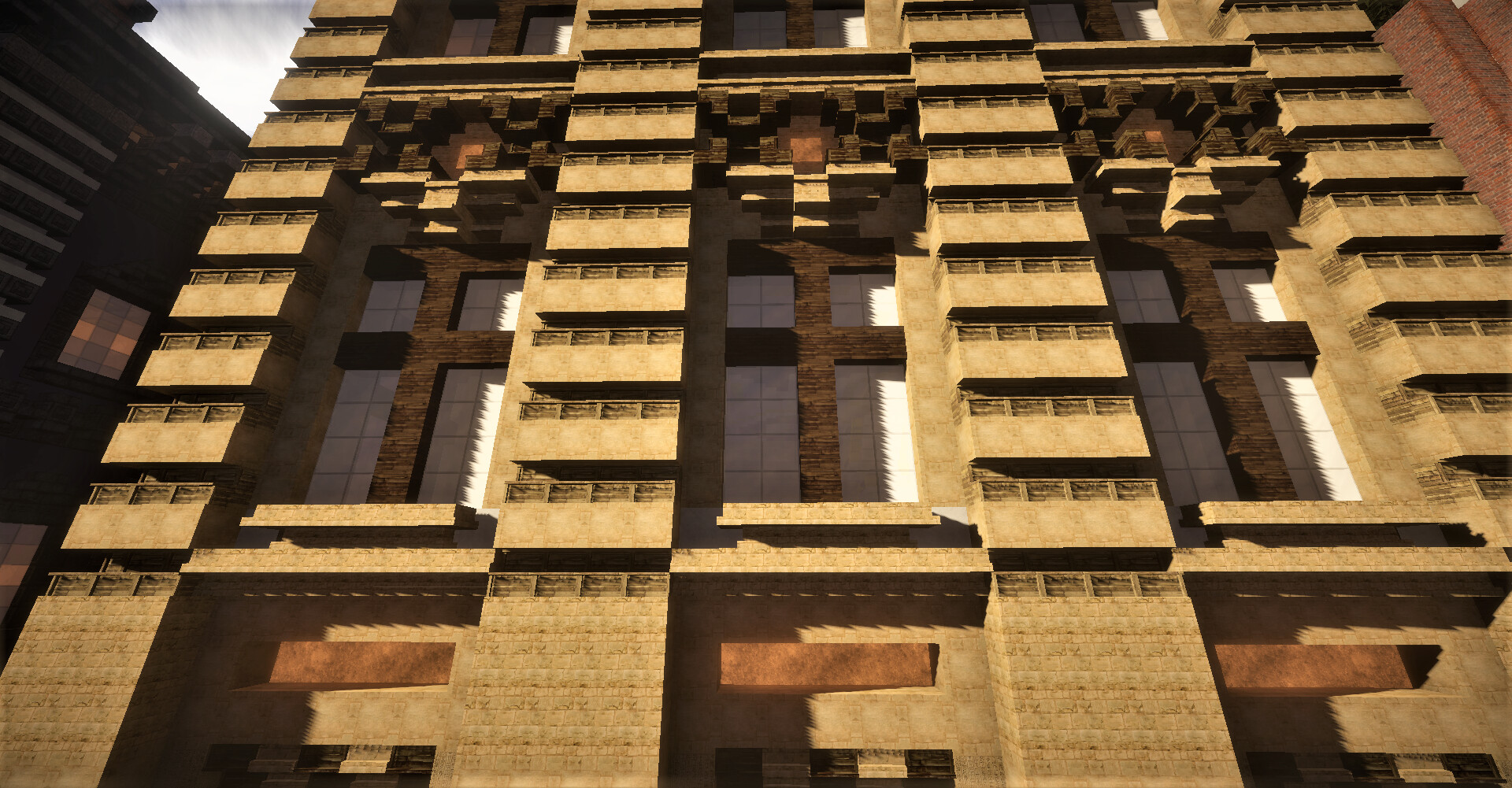 Austrian 19century building Minecraft Map